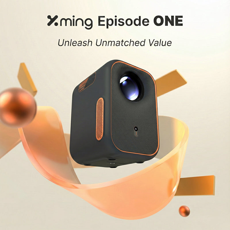 Xming Episode One Portable 1080P Projector, Dolby, Official Google TV
