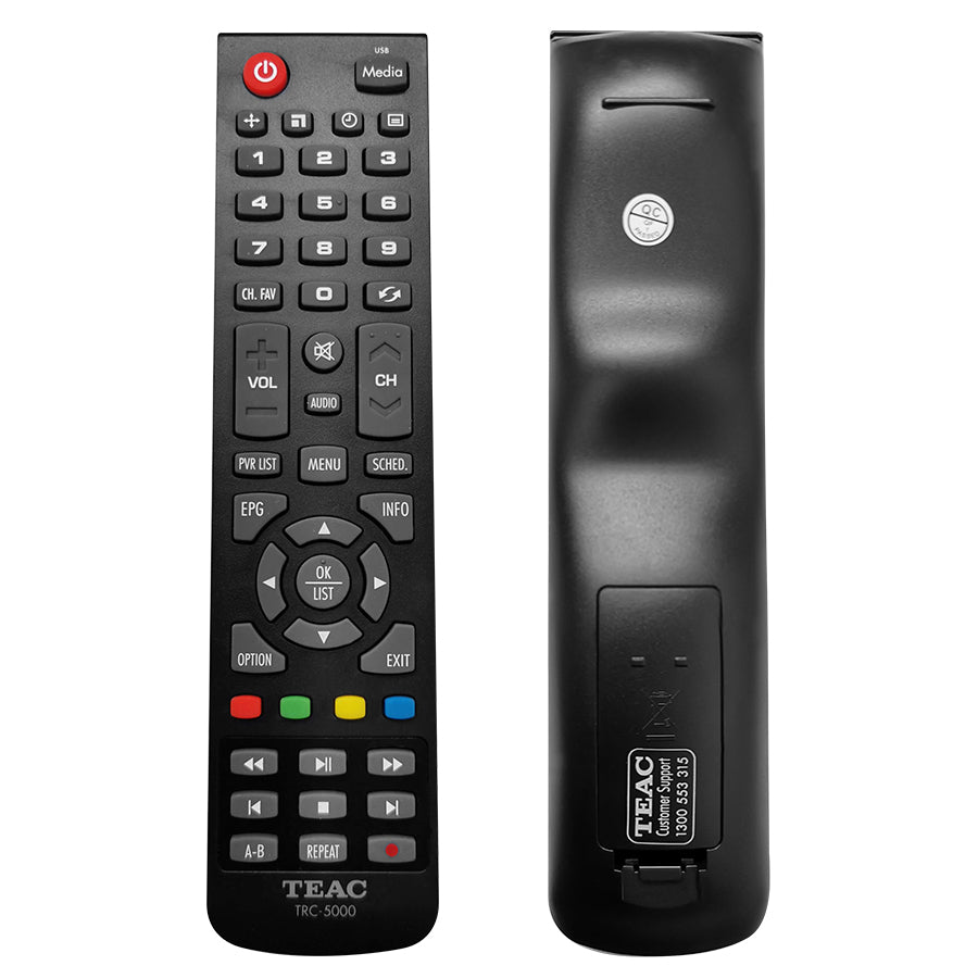 TEAC TRC5000 HDB860 REMOTE CONTROL HDR2250T